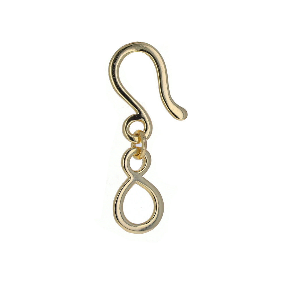 Flat Vermeil S Hook