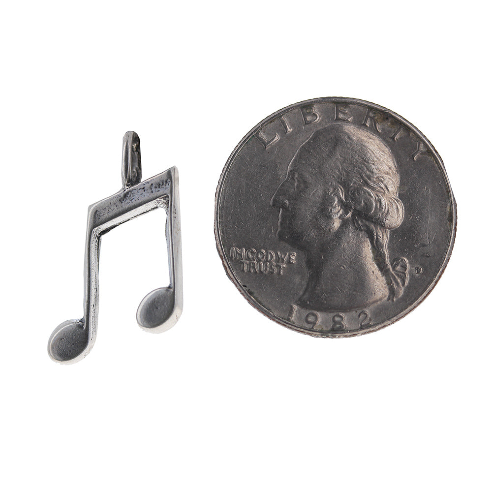 Large Music Note Charm – Mayas Gems