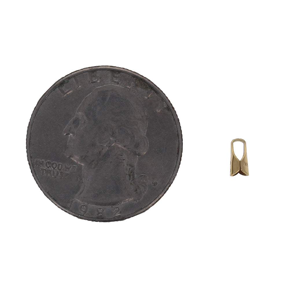 Gold Filled 2mm ID End Cap – Mayas Gems
