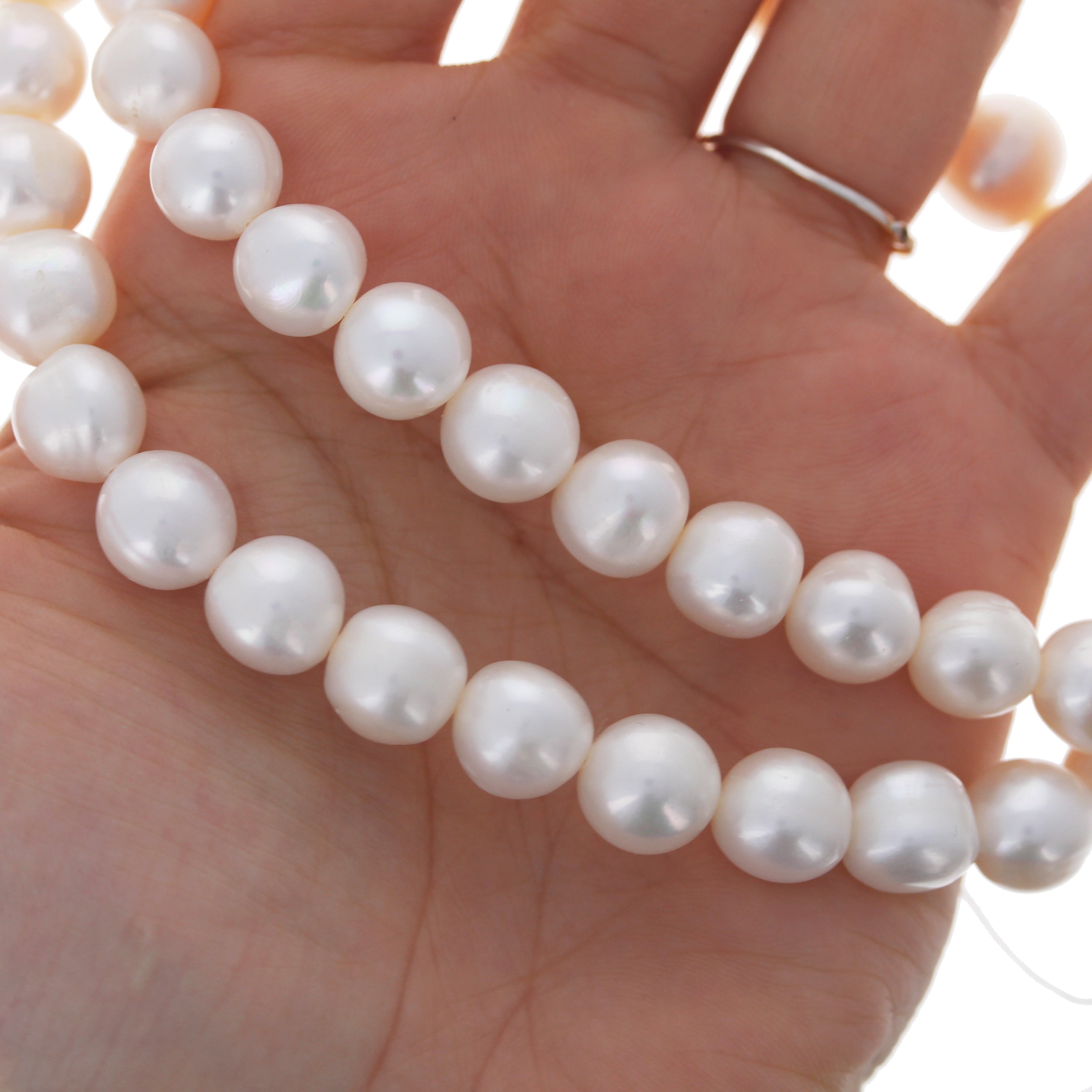 10mm Freshwater Pearls – Mayas Gems